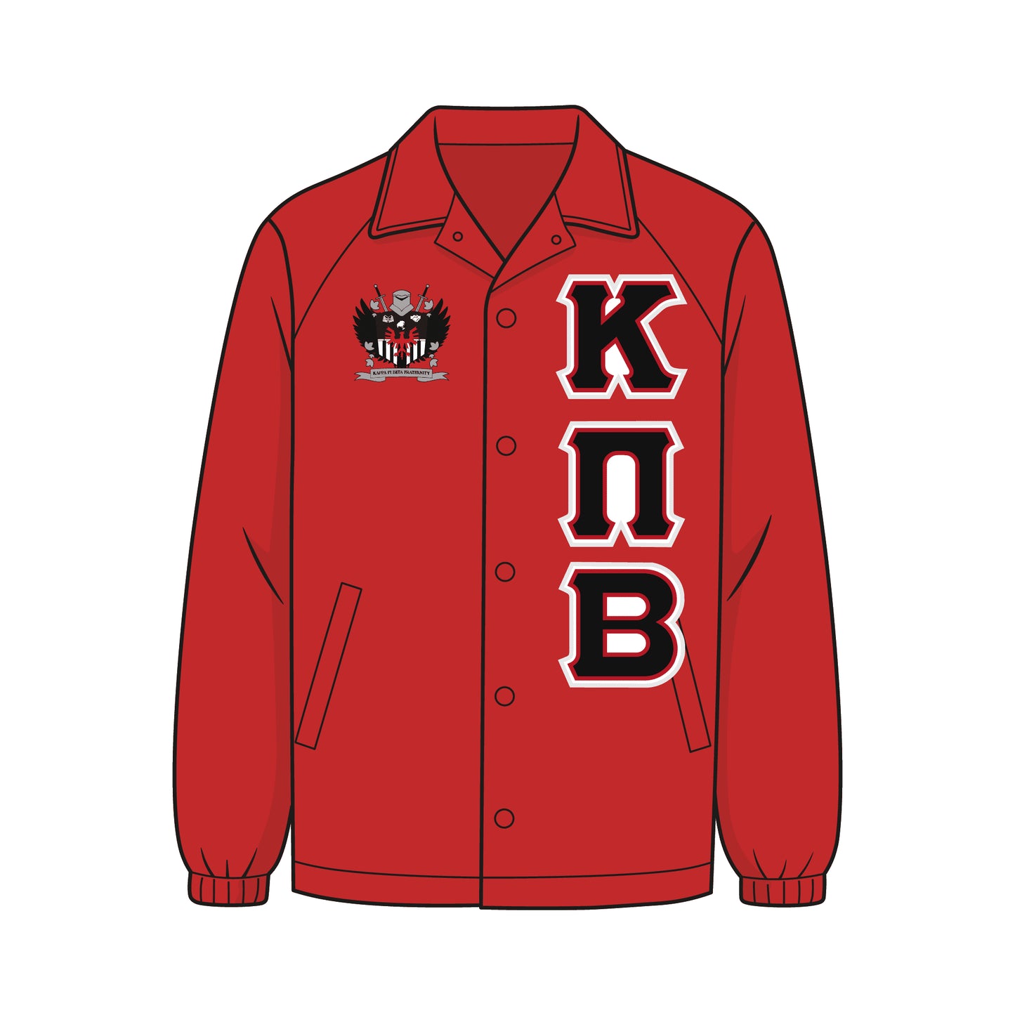 Kappa Pi Beta Fraternity, Inc. Custom Line Jacket – Amethyst Jackets